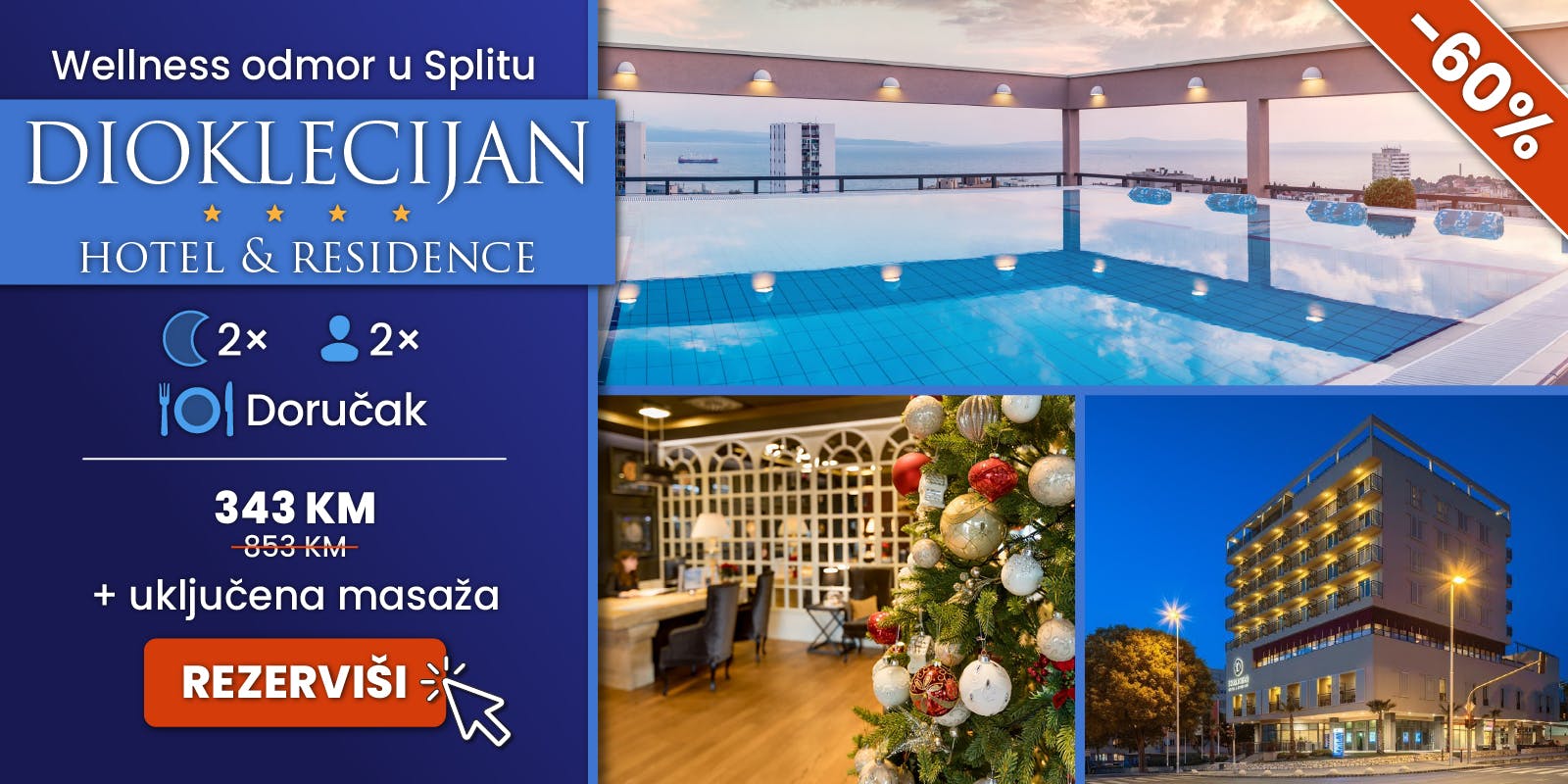 Najniže cijene hotelskih paketa, Megabon